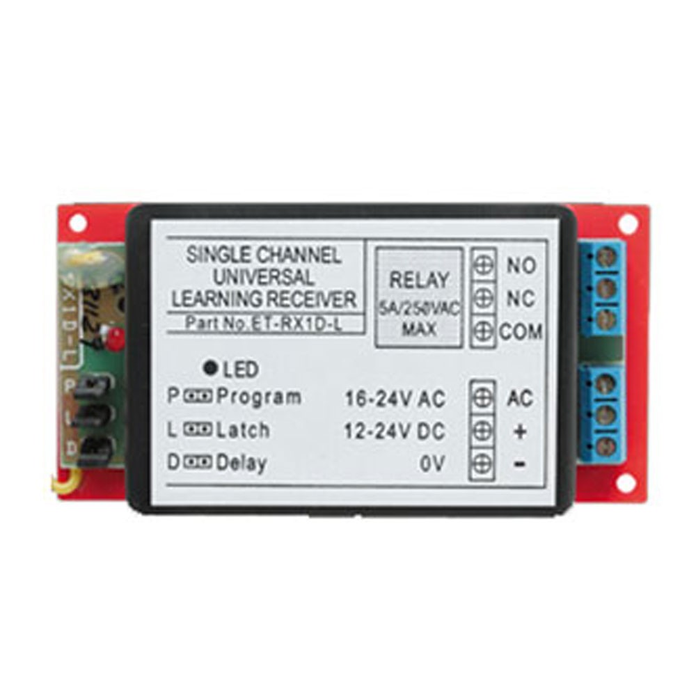 RECEIVER 1 CH UNIVERSAL LEARNING 434MHz (RX1-DL +)