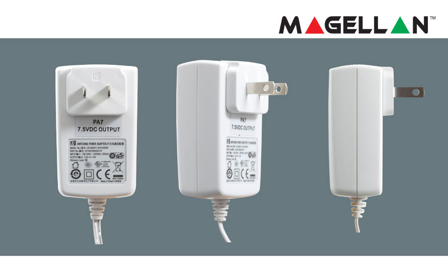 Paradox PA7 7.5 Vdc Power Adapter Plug for MG6250