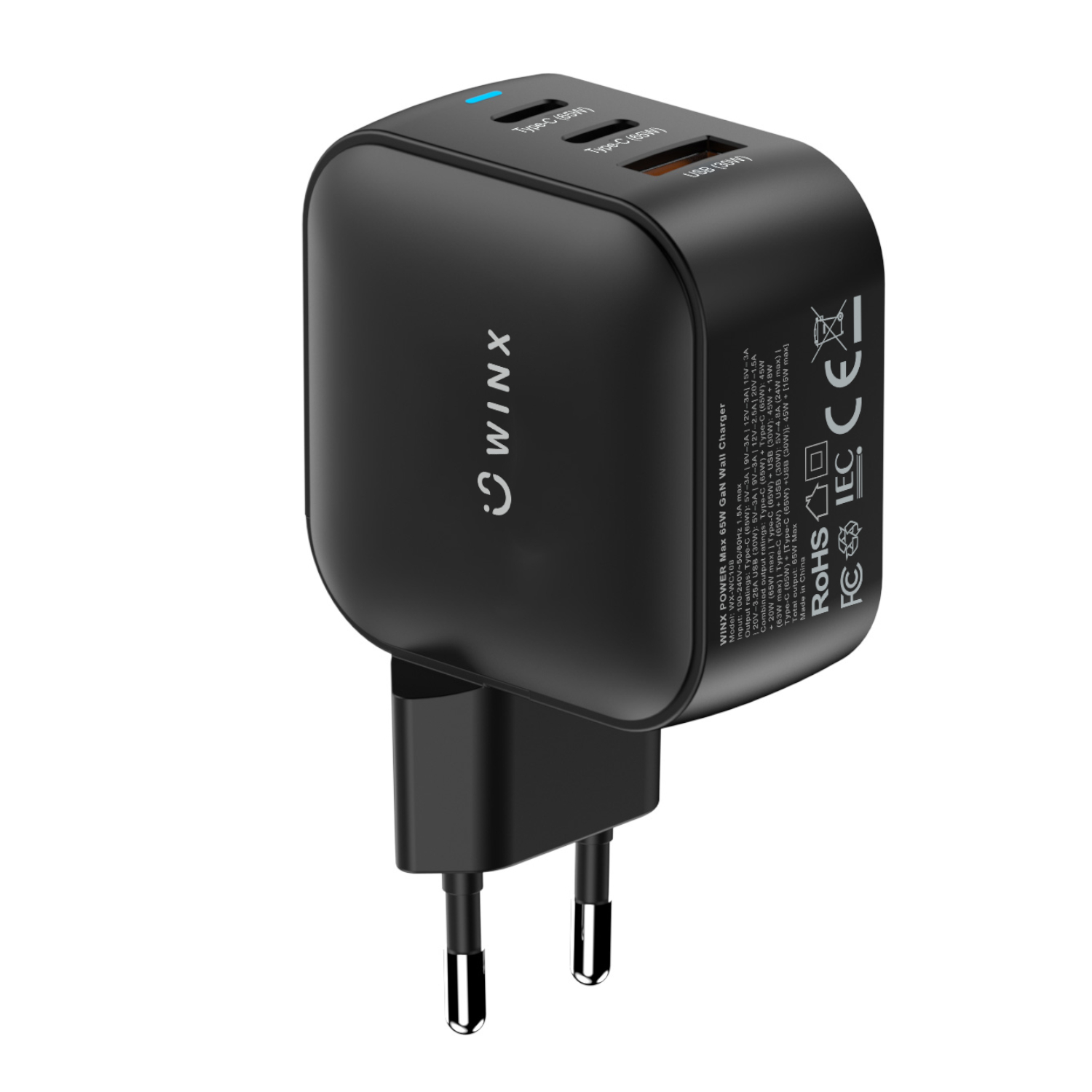 WINX POWER Max 65W GaN Wall Charger
