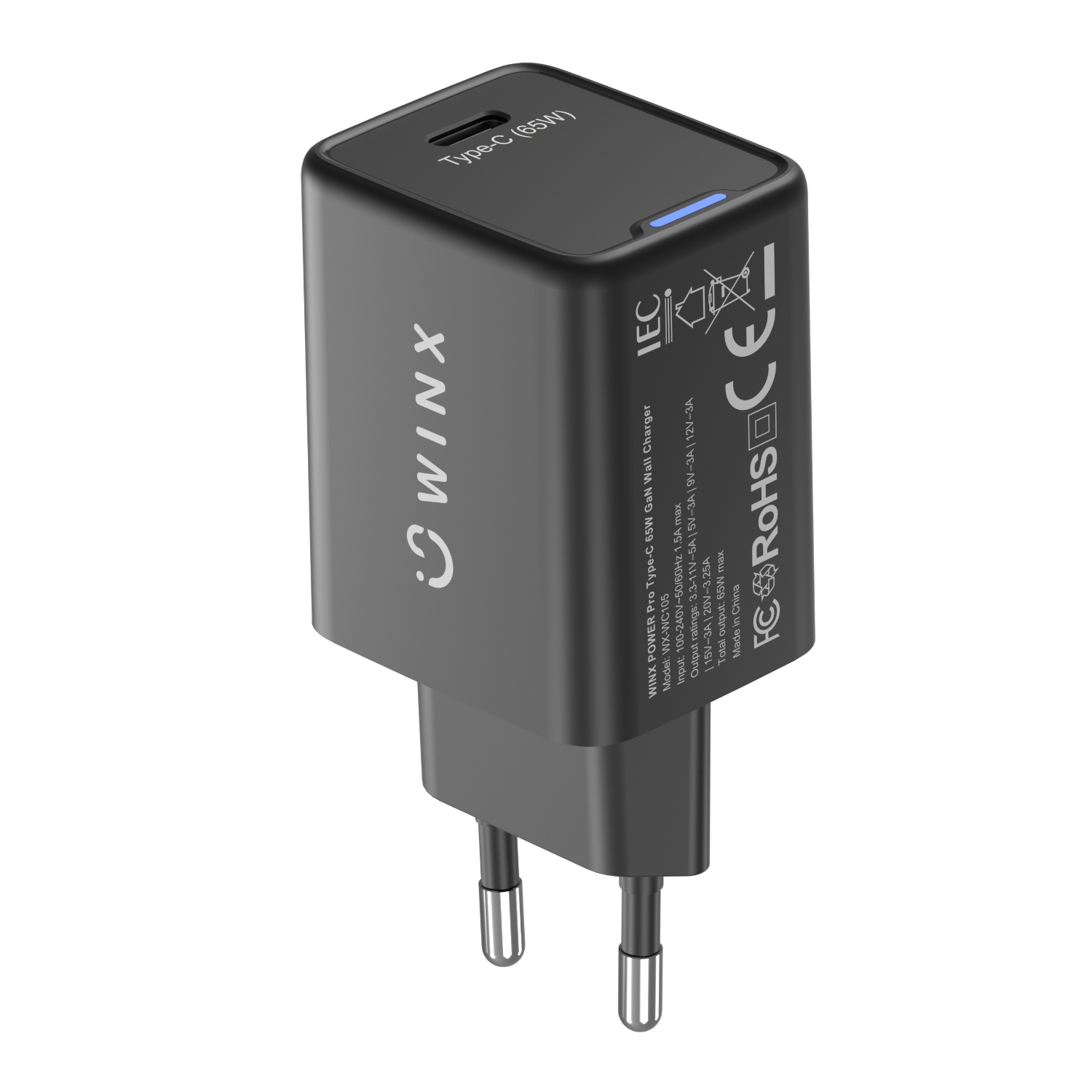 WINX POWER Pro Type-C 65W GaN Wall Charger